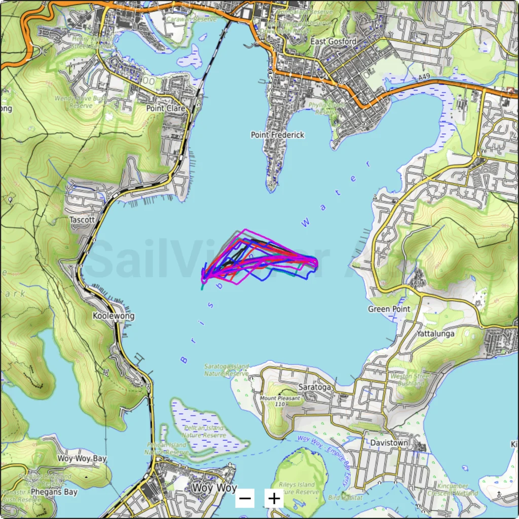 2026-01 Etchells NSW State Championship Race 3 - IB-Sailing Software